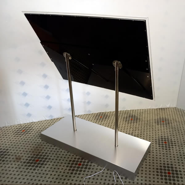 2 x A4 Floor Standing LED Window Display White Light Display